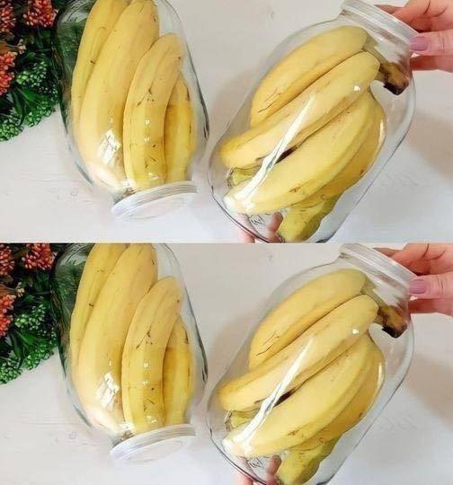 Bananas won’t spoil in just a few days; with this method, – Best Recipes