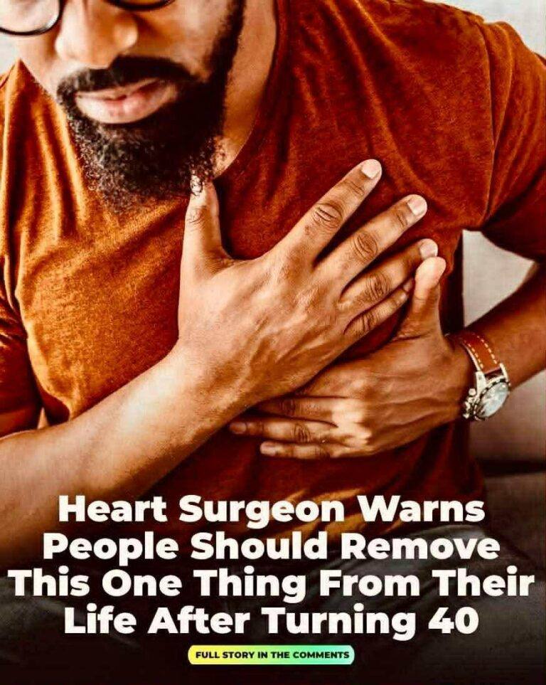 Heart surgeon warns people should remove this one thing from their life ...