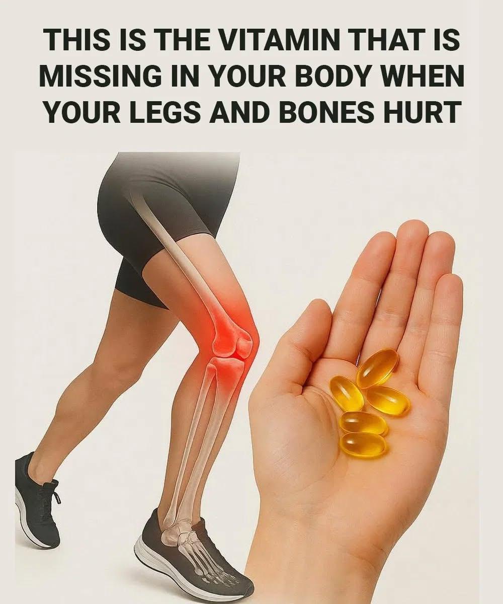 The vitamin the body lacks when legs and bones are painful – Best Recipes